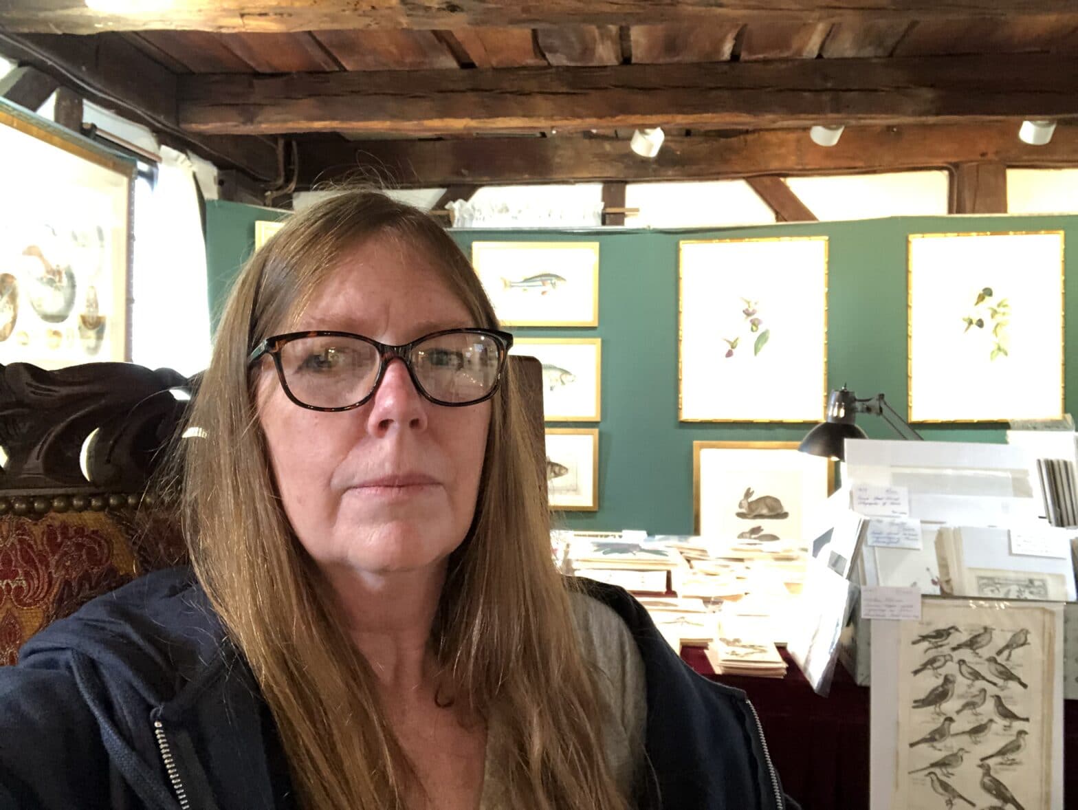 About Us: Anne Hall & Mark Brady of Anne Hall Antique Prints.